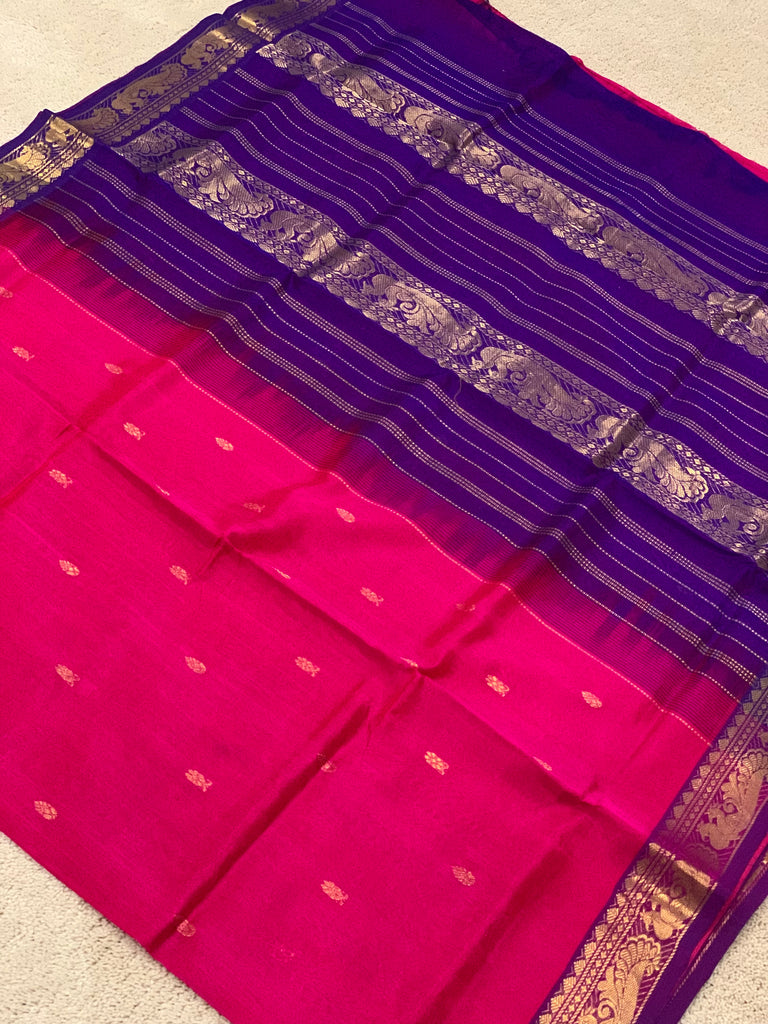 KSC - Pattu Rose/Purple – Traditional Silk House